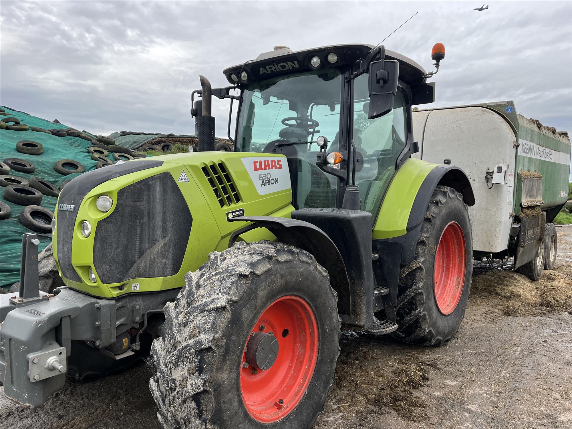 Claas Arion 630 - Gordons Construction